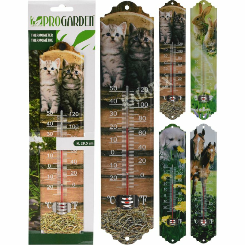 Thermometer 29,5 x 6,5 cm - Großhandel für Wiederverkaufer mit Sonder